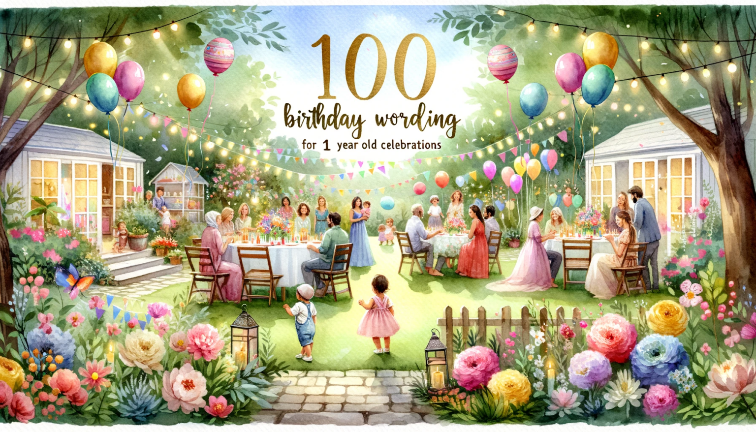 100 Creative First Birthday Invitation Wording