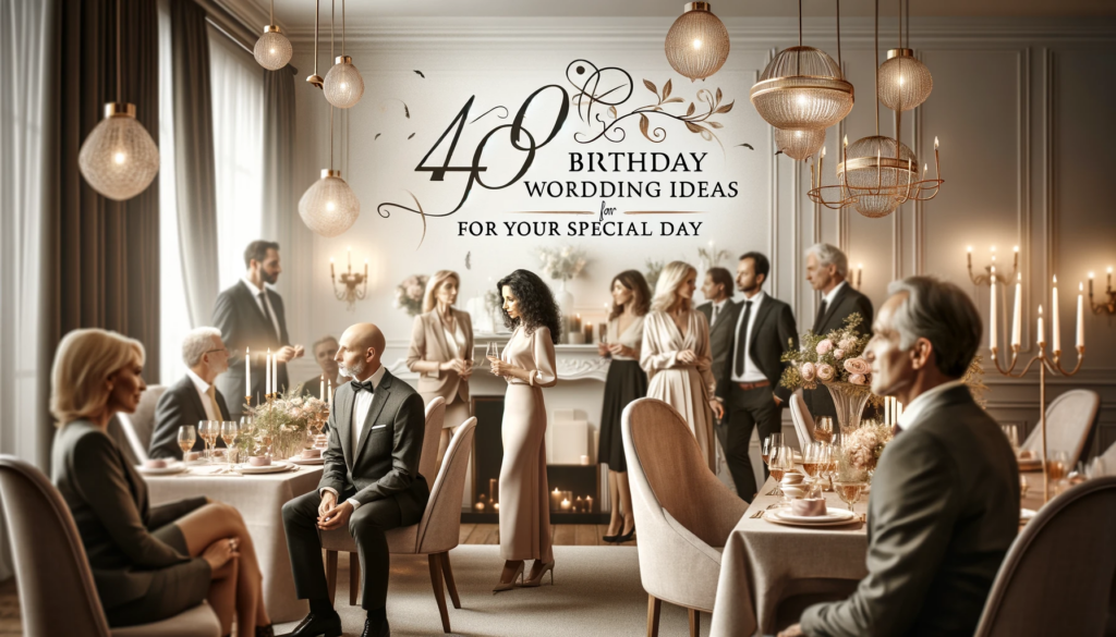 100 40th Birthday Invite Wording Ideas for Your Special Day